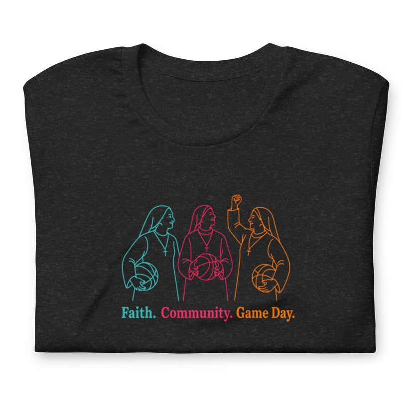 Faith. Community. Game Day. T-Shirt – San Antonio Express-News